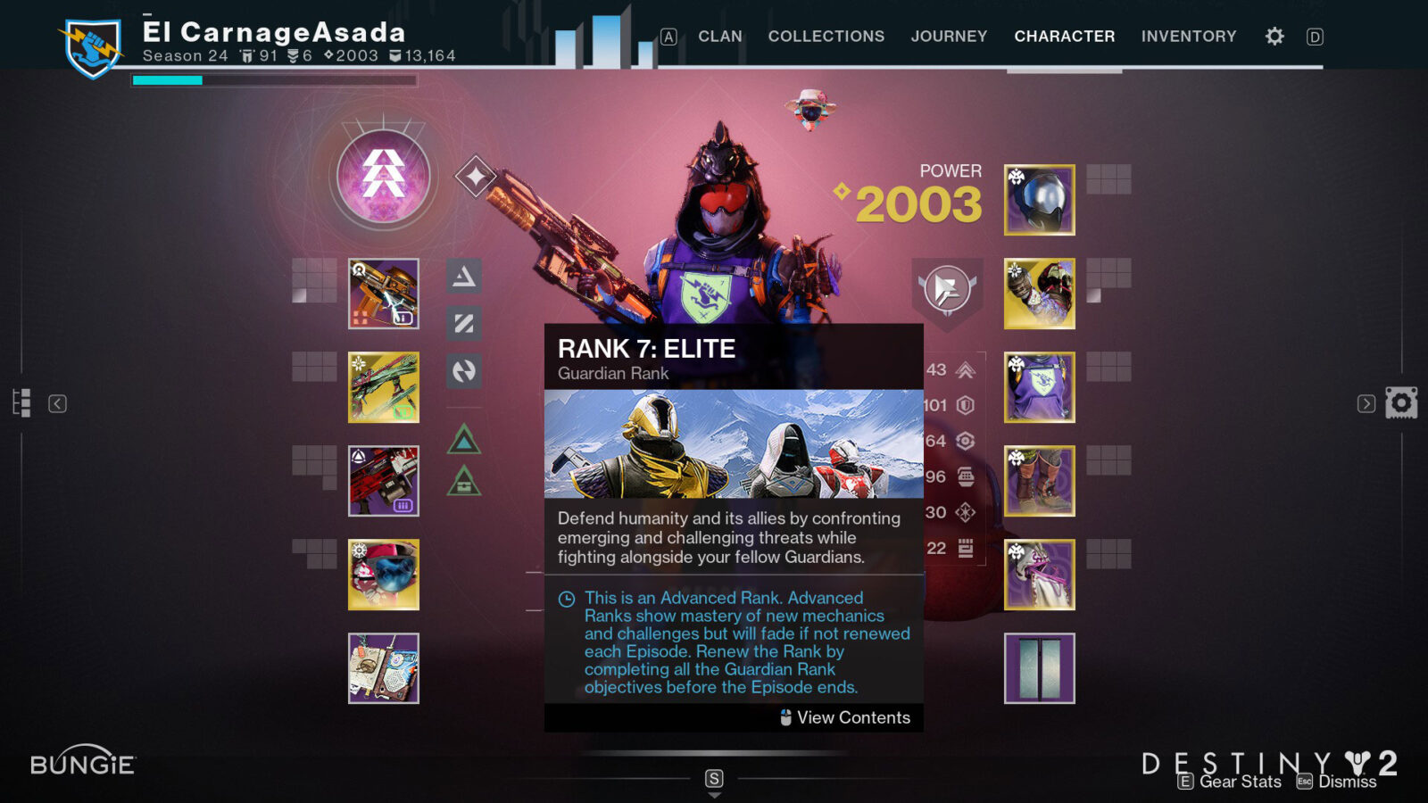 Destiny 2: Senior UI/UX Technical Design - Phil Etting